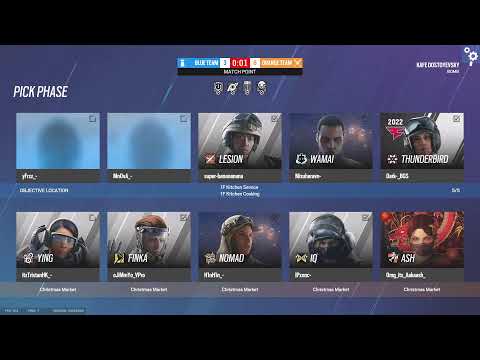 HK PS4/5 R6 Tournament : wologaujoh vs SpecialWoodMouth Map2