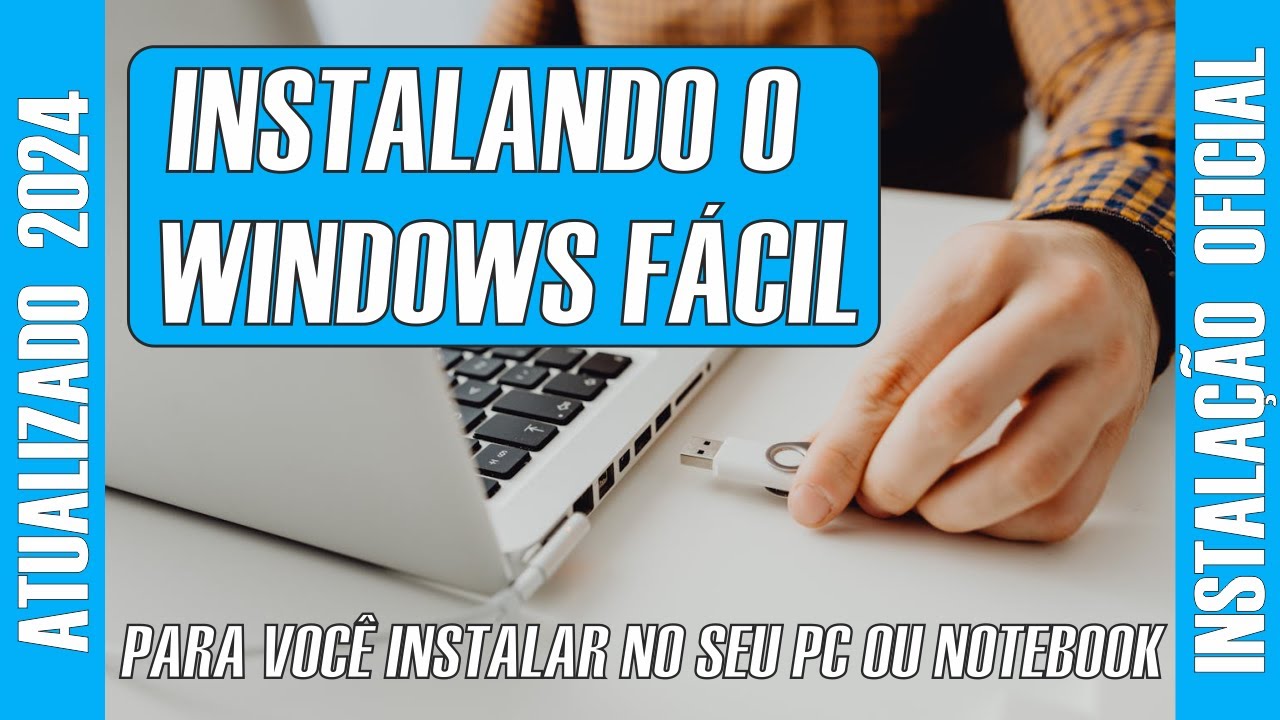 INSTALANDO O WINDOWS 10 / 2024 FÁCIL #windows #microsoft - YouTube