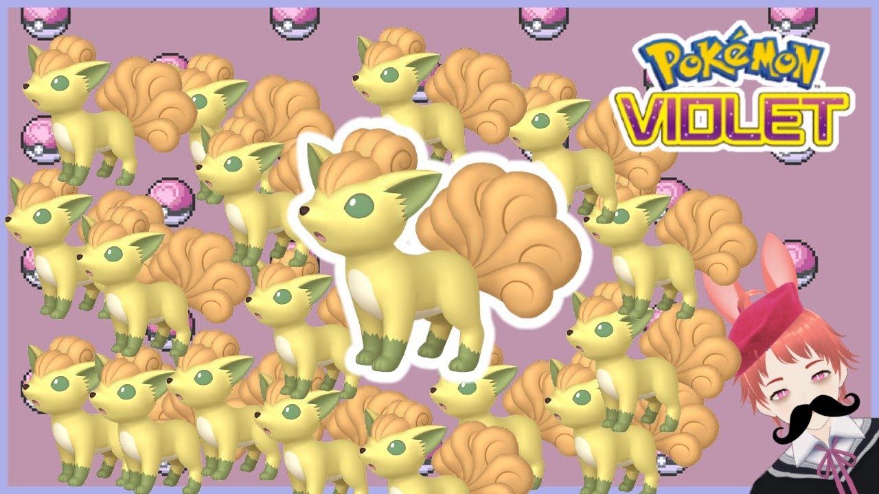shiny vulpix shiny vulpix shiny vulpix (Pokémon Violet) - YouTube