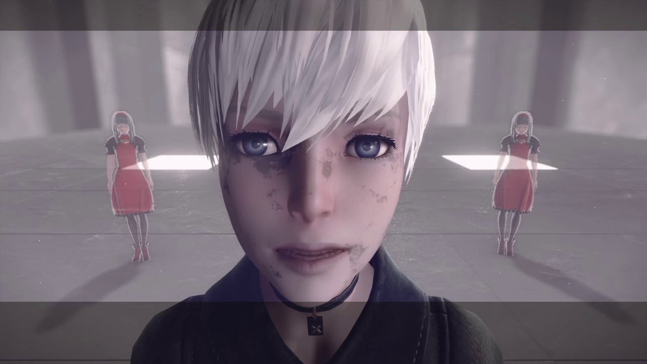 NieR:Automata 塔 コウシロウシ 赤い少女 9S A2 - YouTube