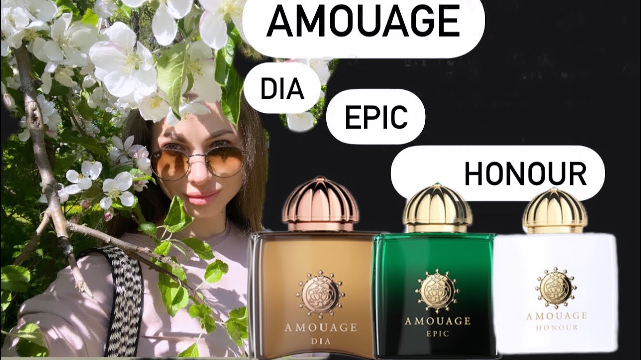 Amouage Dia/ Honour/ Epic . Дорожный набор amouage - YouTube