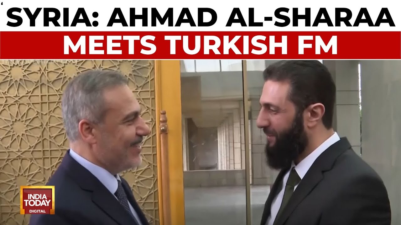 From Rebel to Leader: Ahmad al-Sharaa Meets Turkish FM in Damascus ...