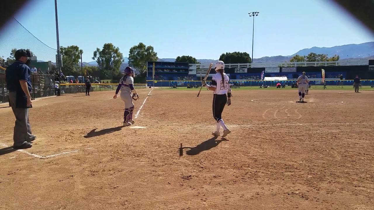 UW Softball - Taran Alvelo - Mary Nutter Classic - 02/25/2018 - YouTube