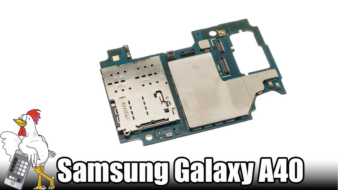 Guía del Samsung Galaxy A40: Cambiar placa base - YouTube