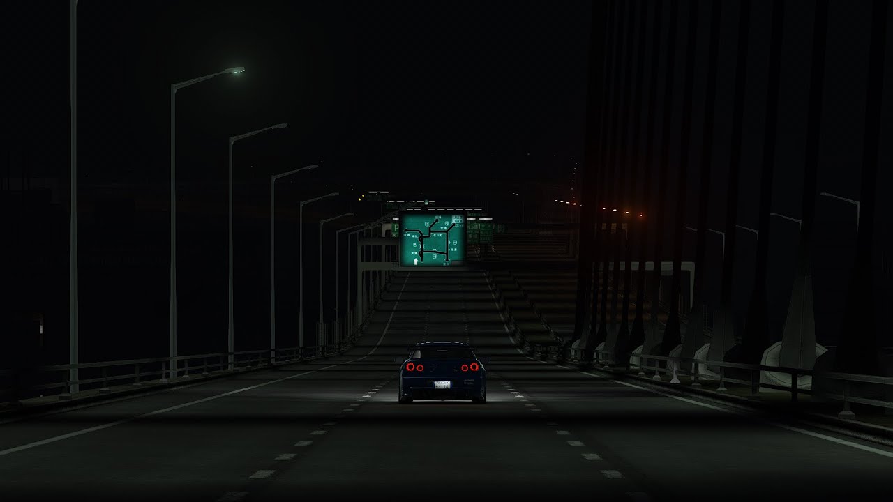 Wangan run - Assetto Corsa - YouTube