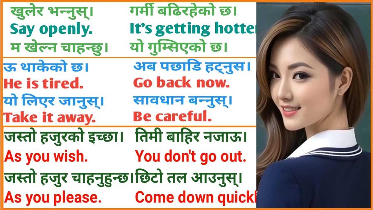Basic English Sentences Hamro English Sathi Guru Online Class छिटो र ...