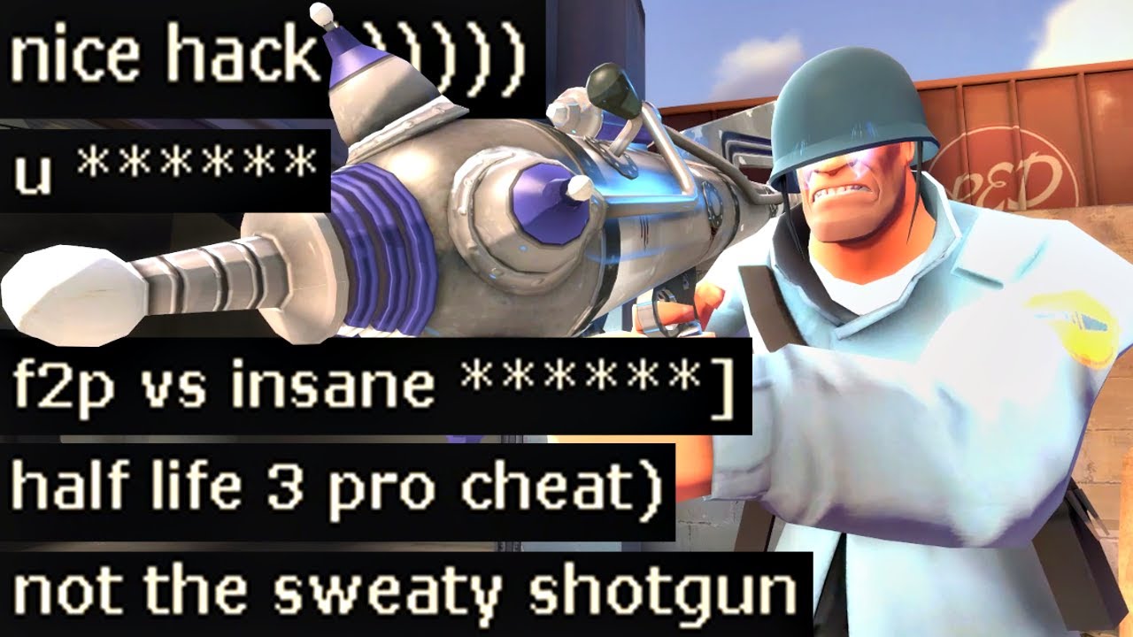 Making the Enemy Rage Quit using Cow Mangler 5000 (TF2 Gameplay) - YouTube