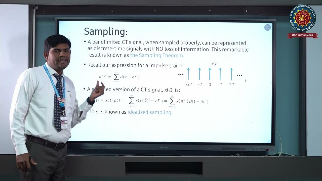 Sampling Theorem in Signal Conversion | St. Martin's Engineering ...