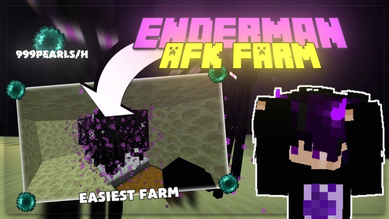 Minecraft Tutorial | Cách xây máy farm Enderman cơ bản - Cực Dễ | Moon ...