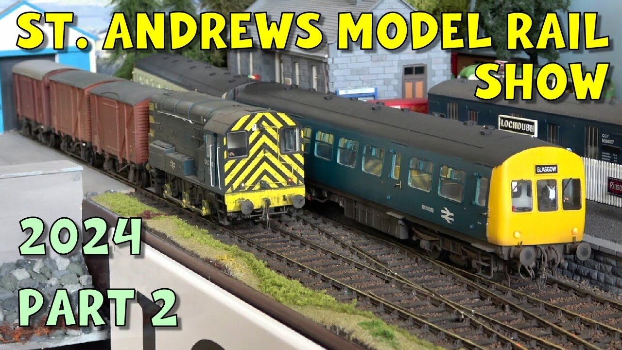 St. Andrews Model Rail Exhibition 2024 – Part 2 - YouTube