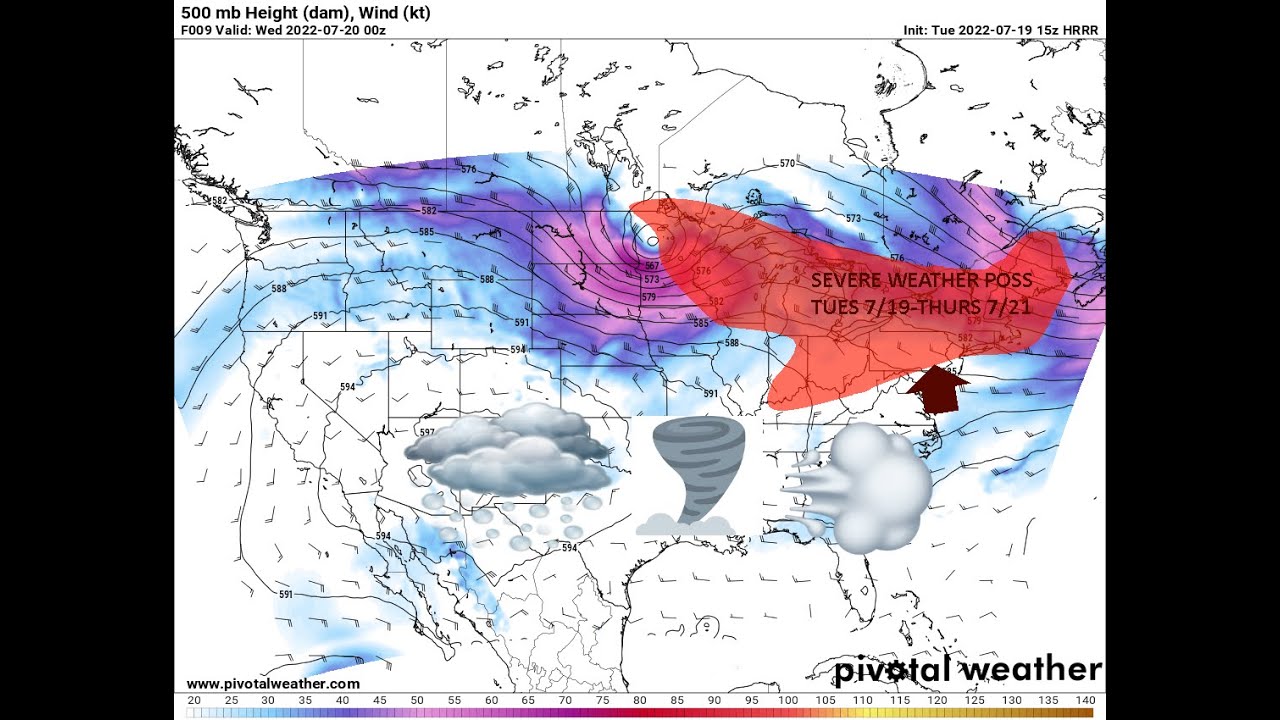 Strong Shortwave Trough to Bring Numerous Severe Storms Through ...