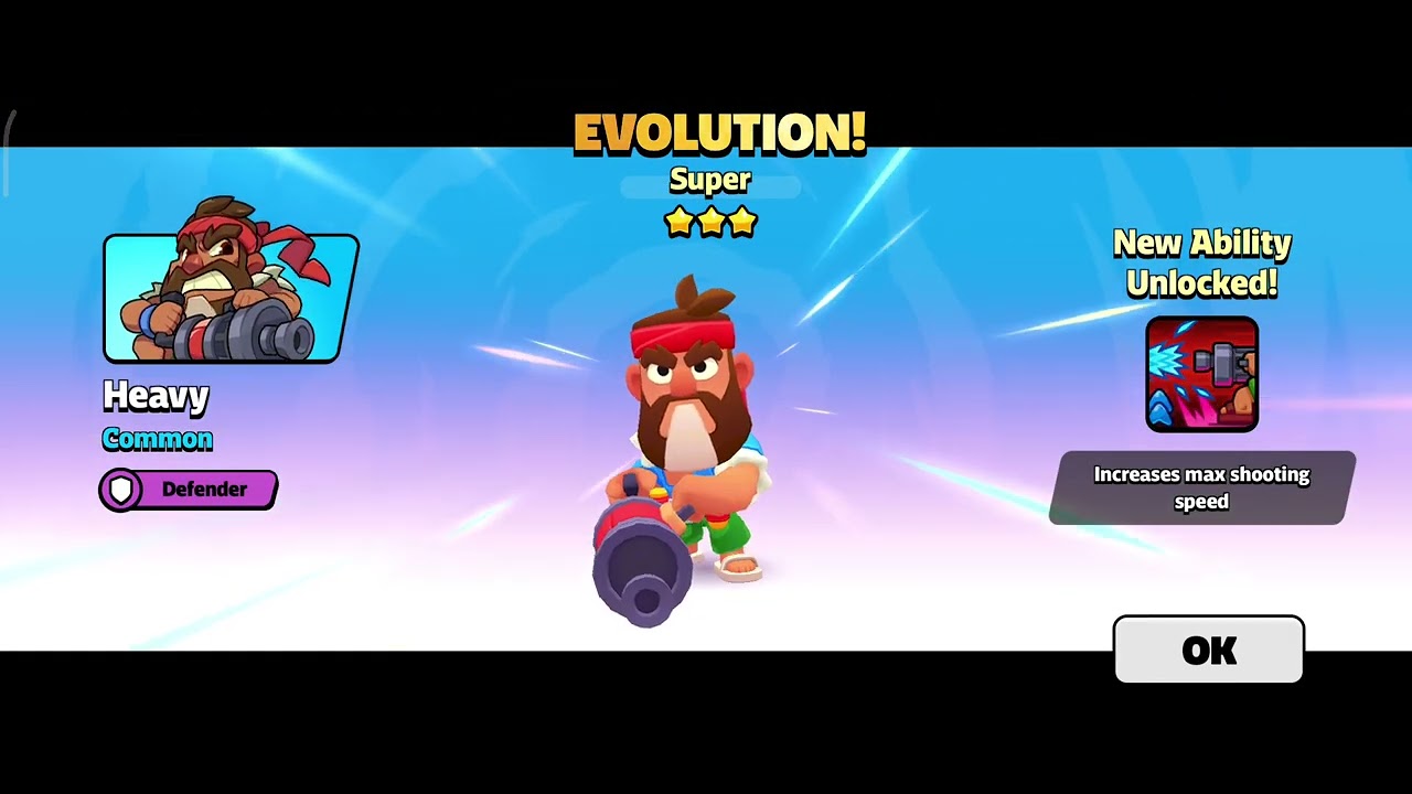 evolution heavy squad busters #squadbusters #gaming - YouTube