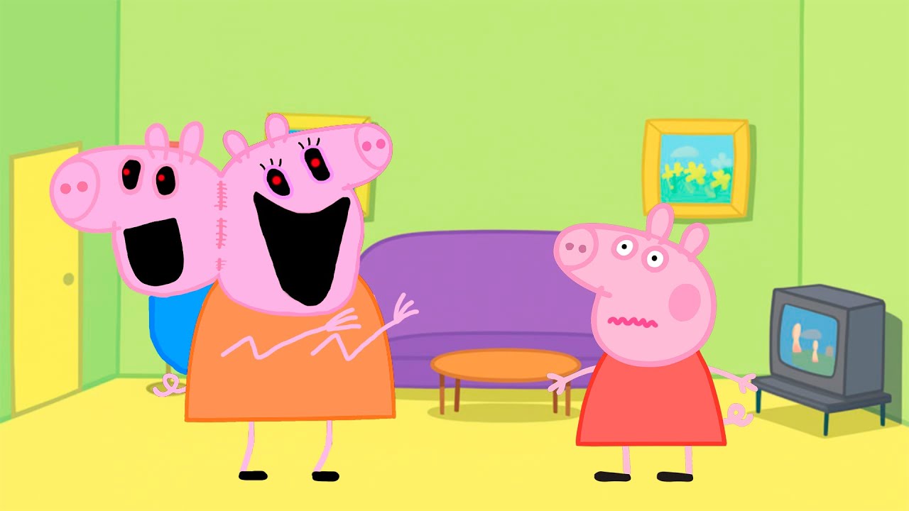 Peppa Pig DELETED EPISODE: The Mutant Mummy Pig and George - YouTube