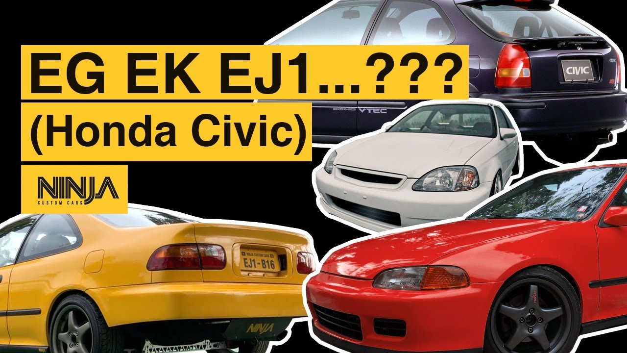 O que Significa EG EK EJ1 EJ8...? Entenda os códigos do HONDA CIVIC! - YouTube