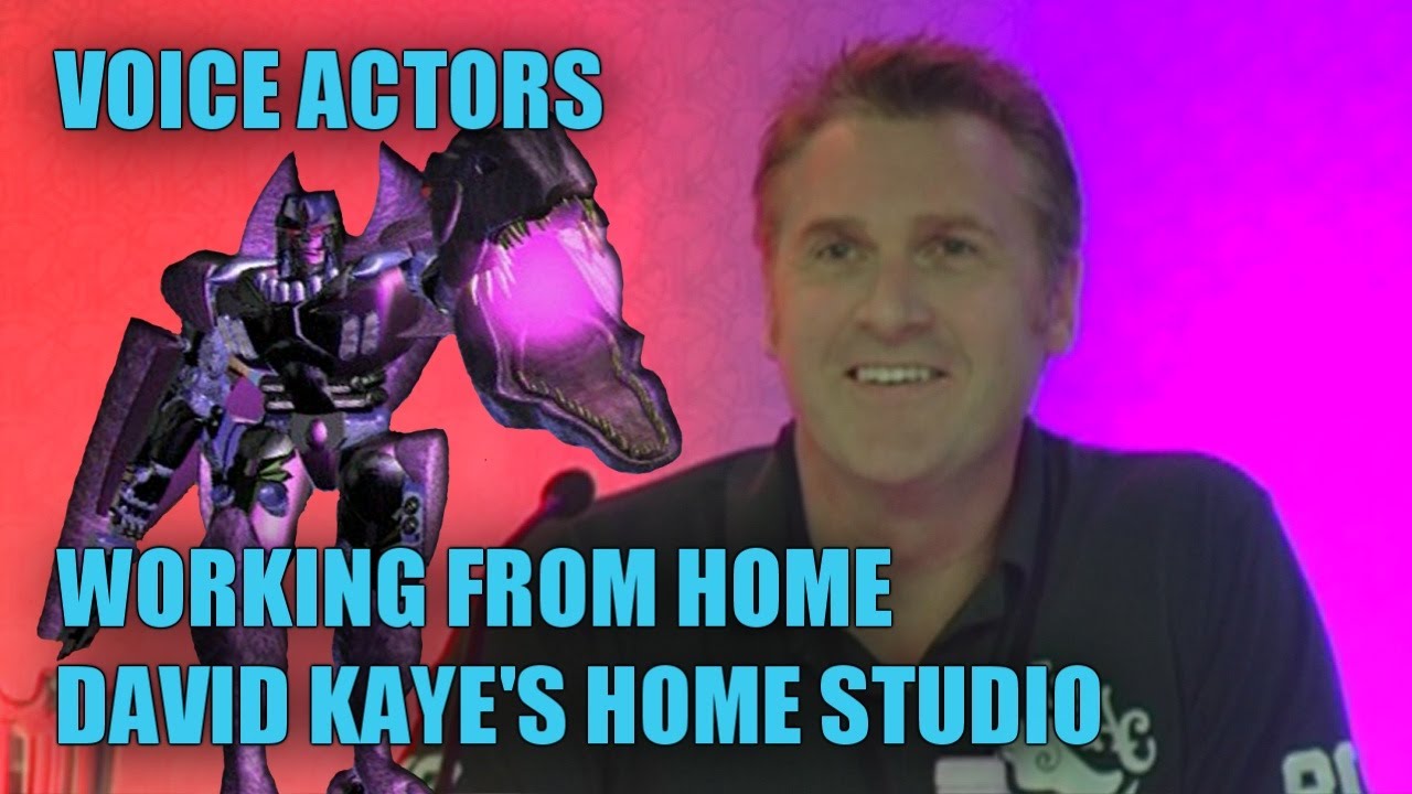 Beast Wars Transformers Voice Actor David Kaye Has a Home Voiceover ...