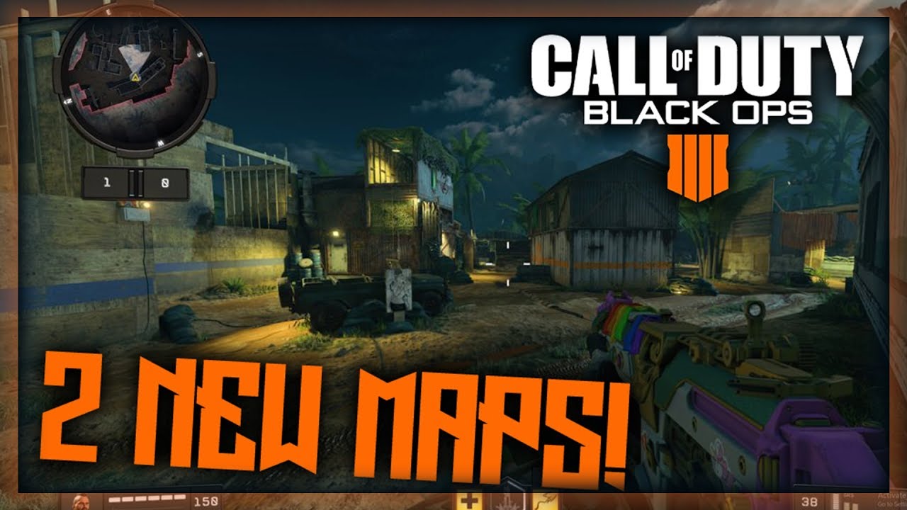 Black Ops 4 - "FIRING RANGE NIGHT" & "SEASIDE SUNSET" MAPS LEAKED ...