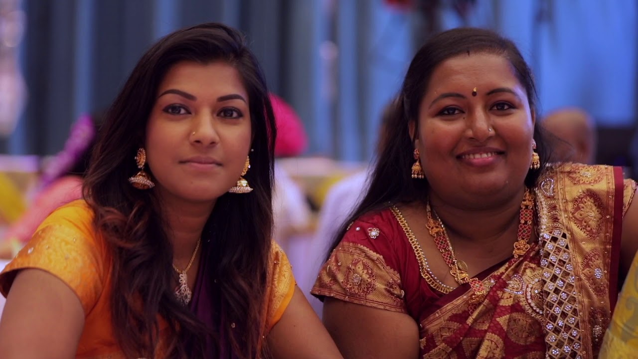 SUBITHA SAREE CEREMONY - YouTube