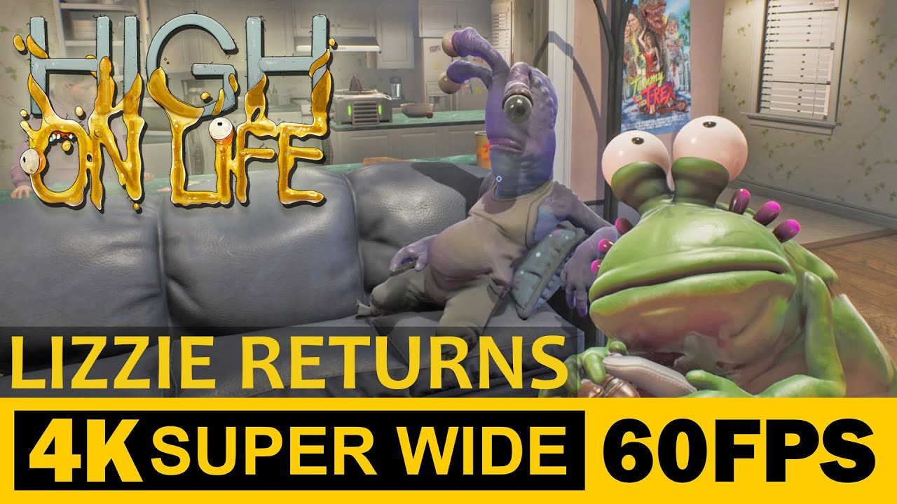 LIZZIE RETURNS | High On Life | Walkthrough, Gameplay, No Commentary ...