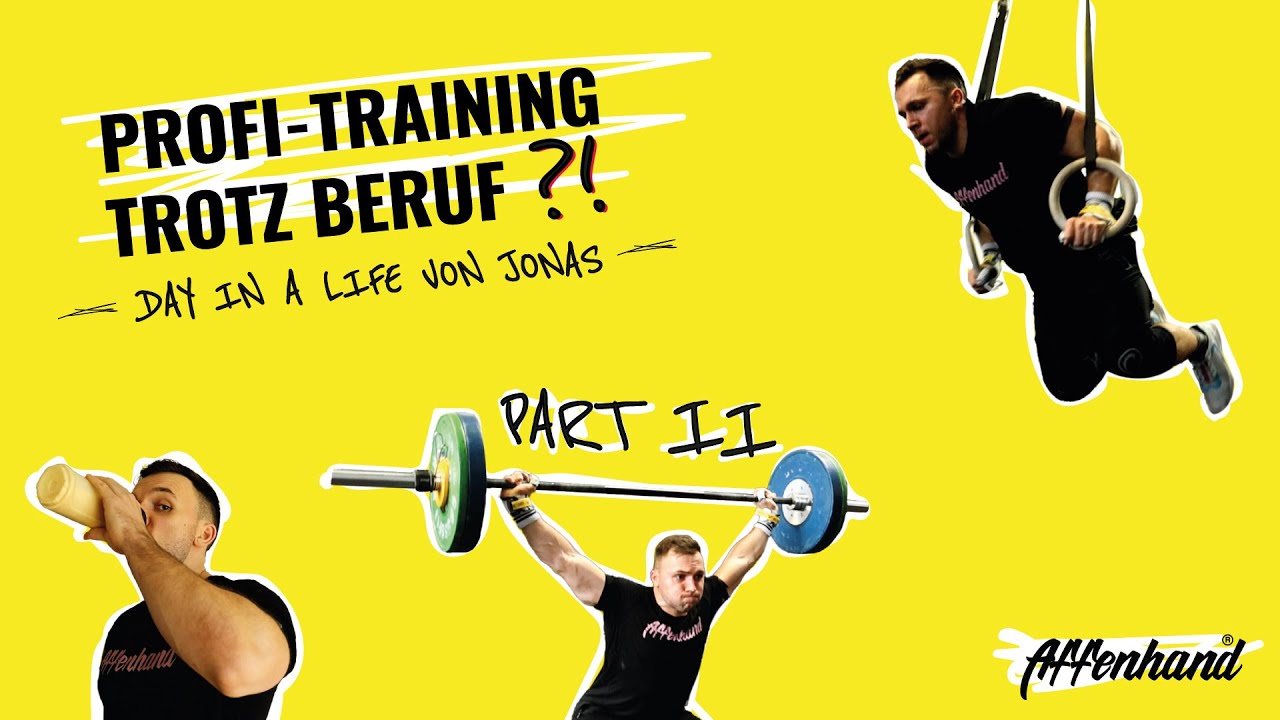Profi-Training trotz Beruf - Day in a Life of Jonas Zistler - Part 2 - YouTube
