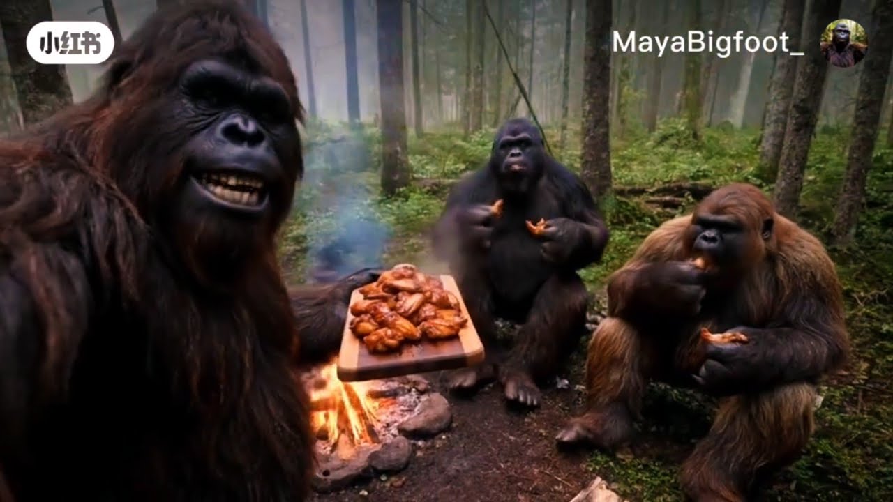 Monkey vlog new part monkey ai vlogs new viral video जंगल में मंकी ने ...