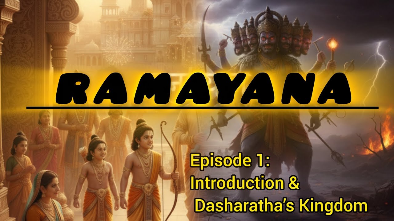 RAMAYAN || Episode 1: Introduction & Dasharatha’s Kingdom || #ramayan # ...