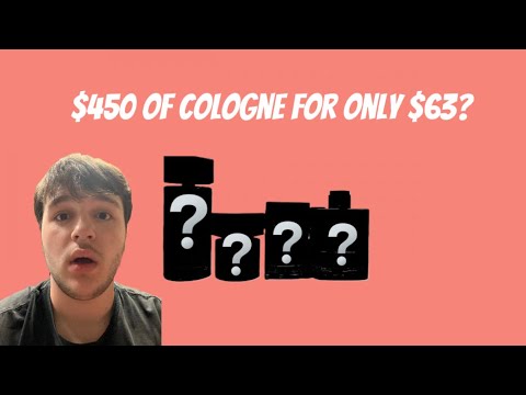 I got 450 dollars worth of cologne for only 63 dollars?? - YouTube