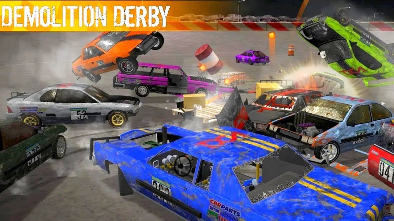 DEMOLITION DERBY 3:GAMEPLAY - YouTube