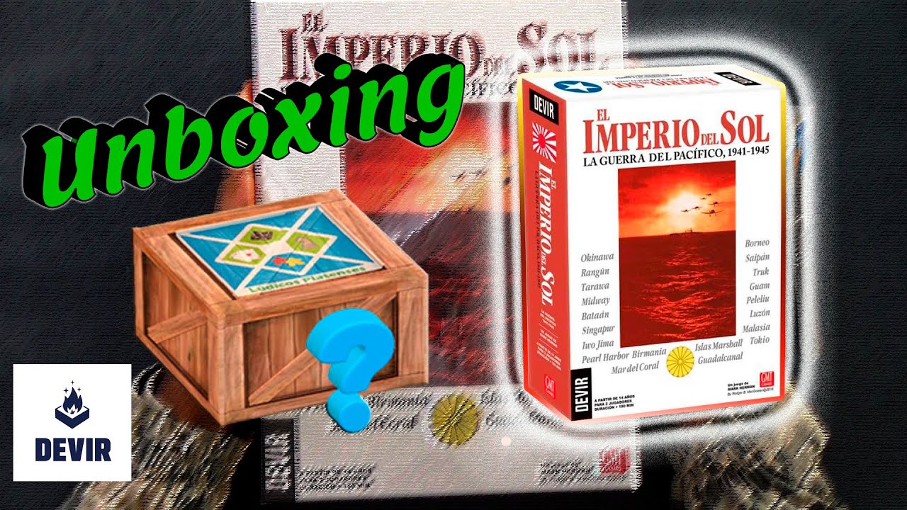 El Imperio del Sol - Unboxing | Devir | GMT - YouTube