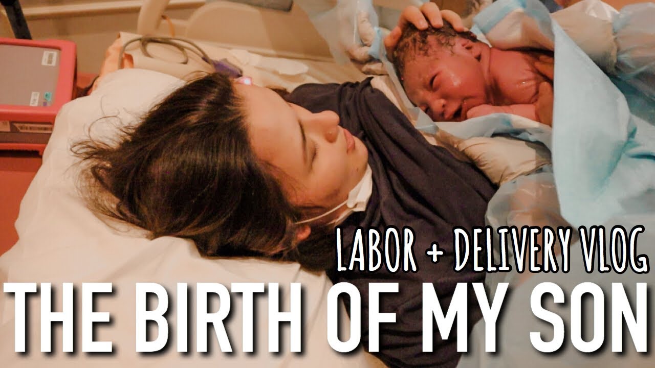 Birth Vlog 2020 + First Time Mom | The Birth of Our Son ( Young Mom ...