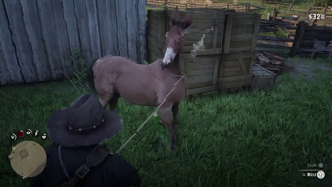 Red Dead Redemption 2 mule - YouTube