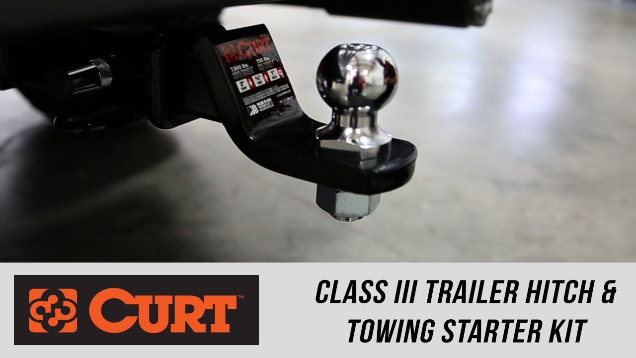 Freedom Ford: CURT Class 3 Trailer Hitch & Towing Starter Kit - YouTube