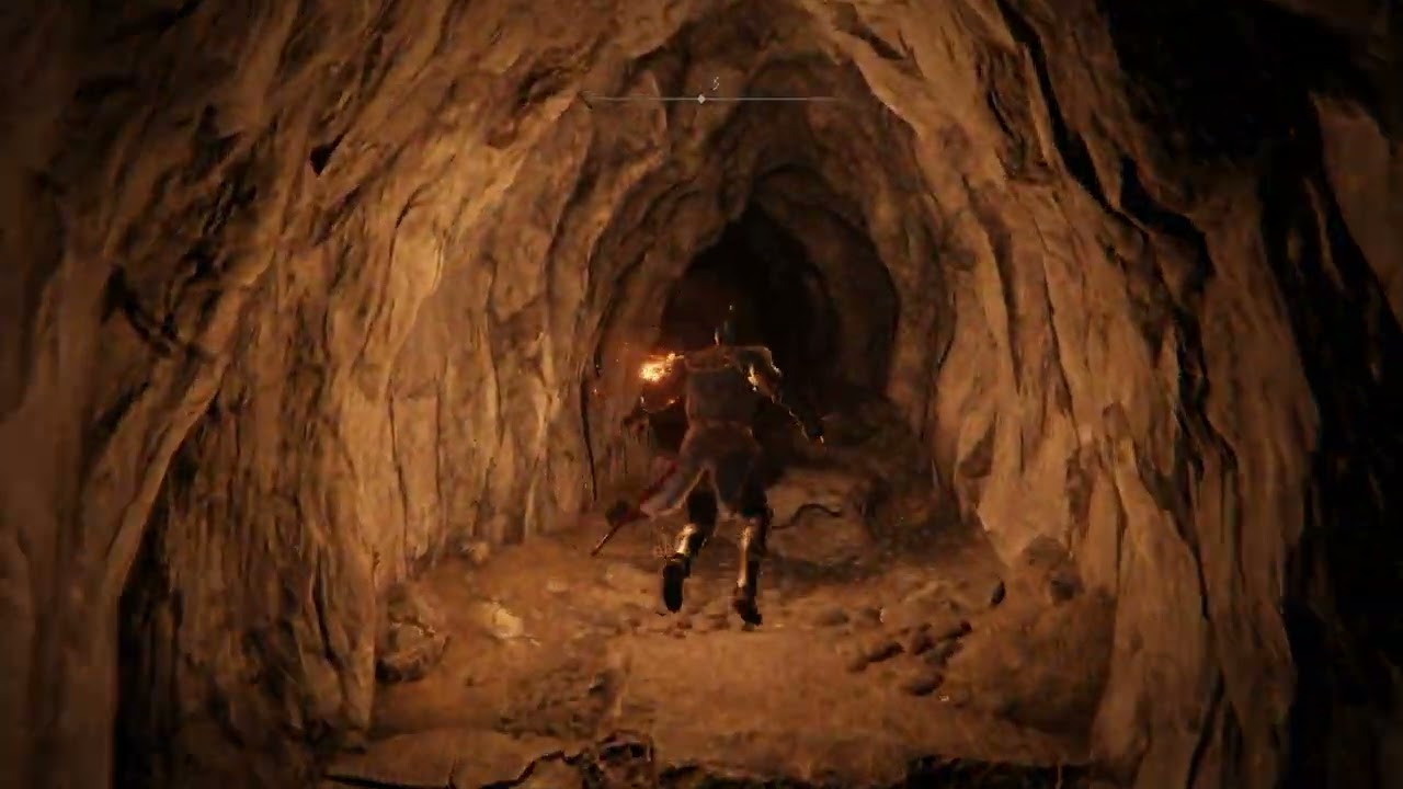 Elden Ring - Exploring the Lakeside Crystal Cave & Bloodknight Boss ...