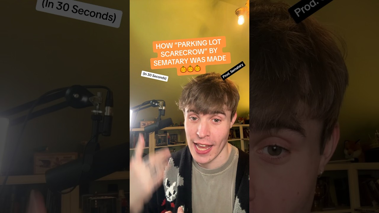 HOW “PARKING LOT SCARECROW” BY SEMATARY WAS MADE (IN 30 SECONDS)🎃🎃🎃 ...