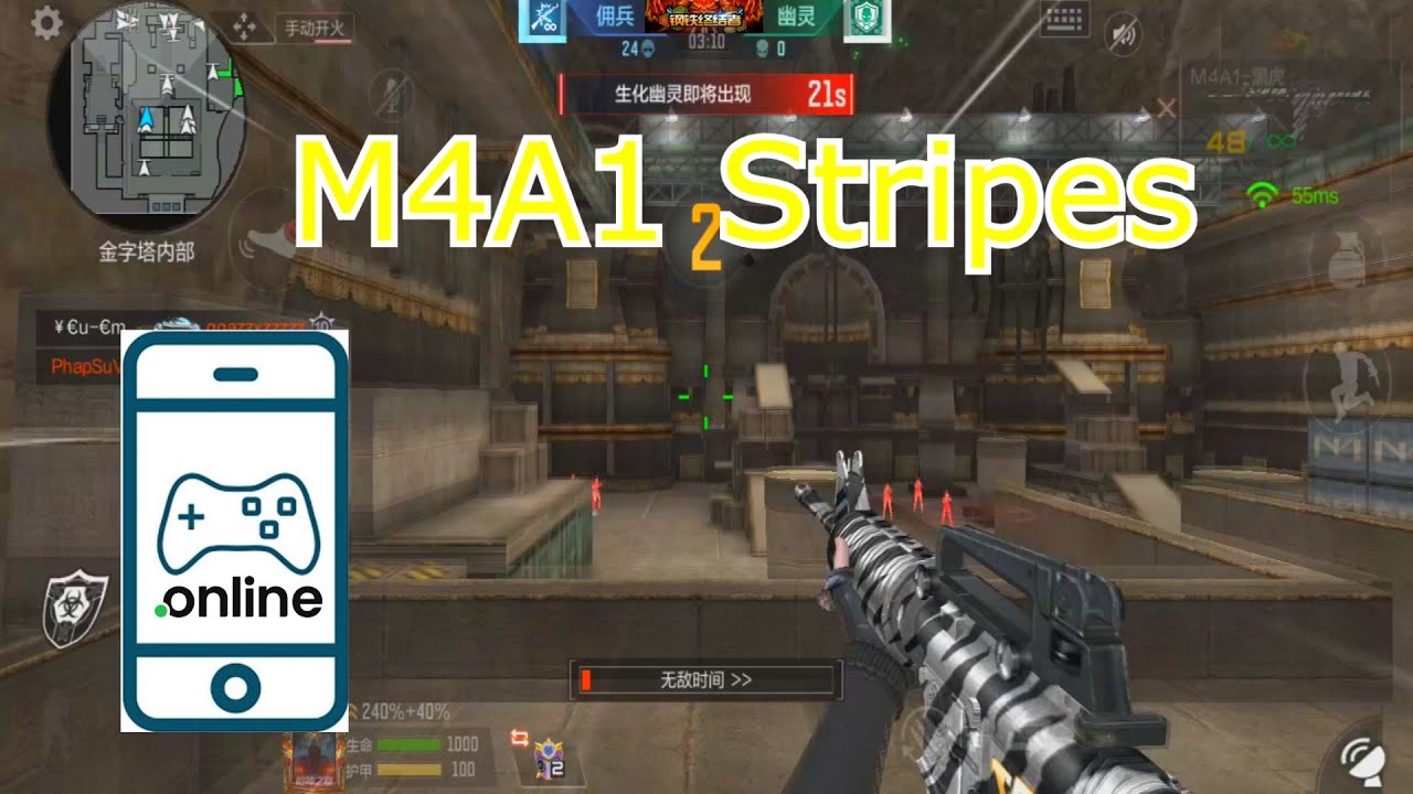 CF Mobile | M4A1 Stripes - Zombie Nano - YouTube