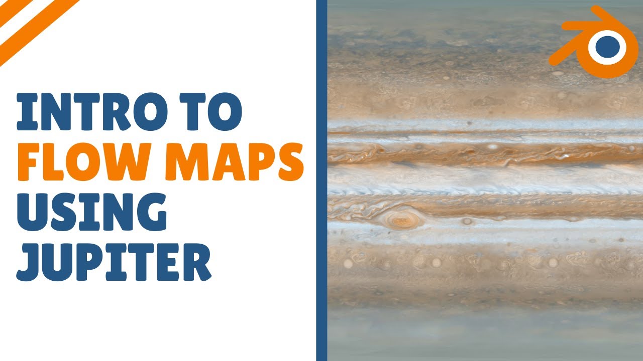 Introduction to flow maps with Jupiter in blender 2.9 - YouTube