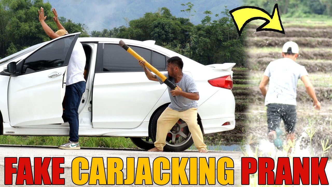 FAKE CARJACKING PRANK - YouTube
