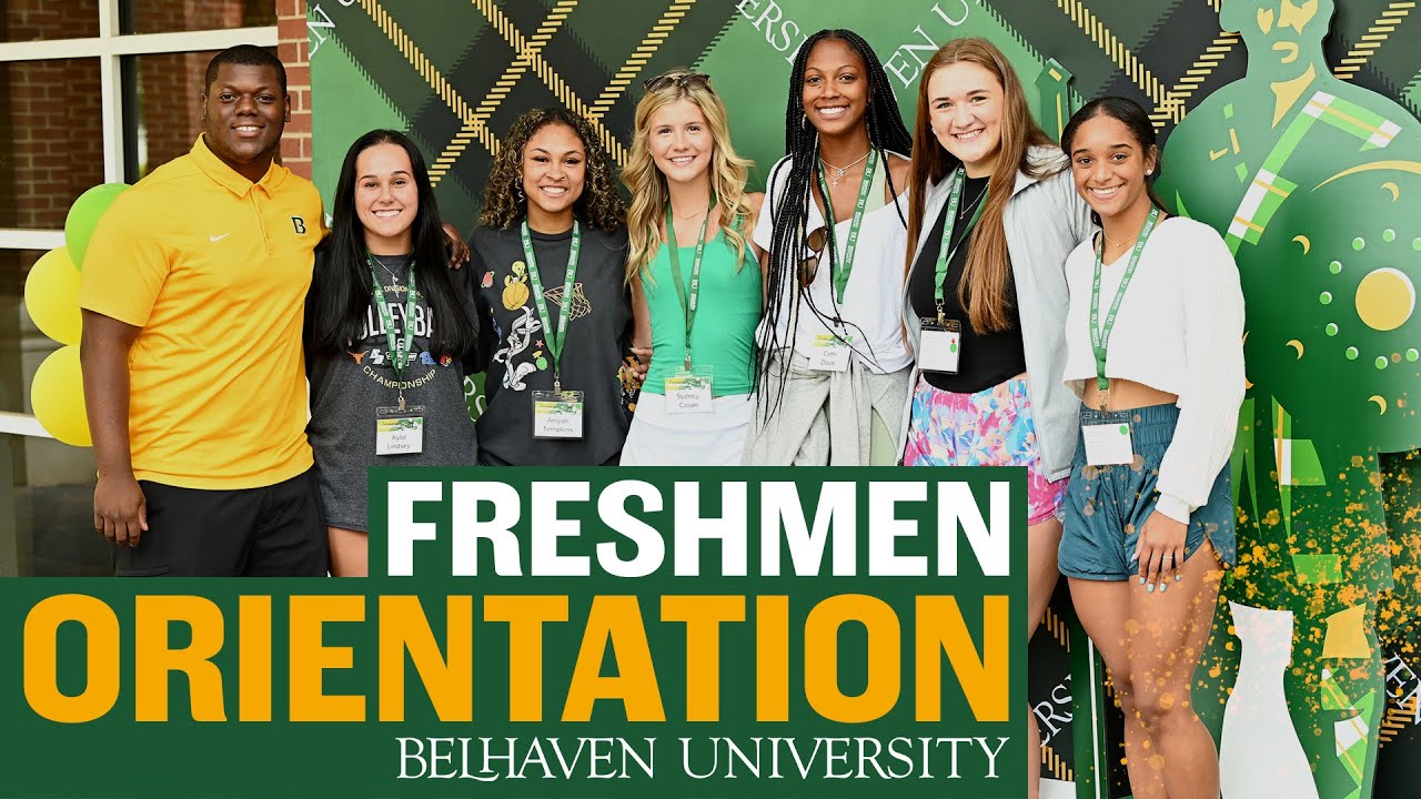 Welcome Freshmen! Belhaven University Orientation 2023 - YouTube
