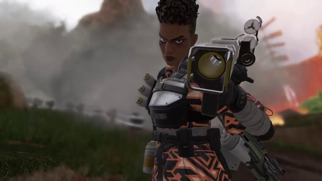 Apex Legends Longbow / R-99 Win - YouTube