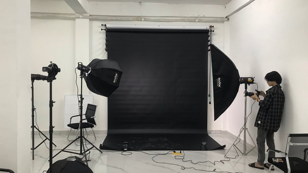 ពួកយើងមករៀបចំ Studio សម្រាប់ថតរូប 🧑‍💻📸📸 ️ - YouTube