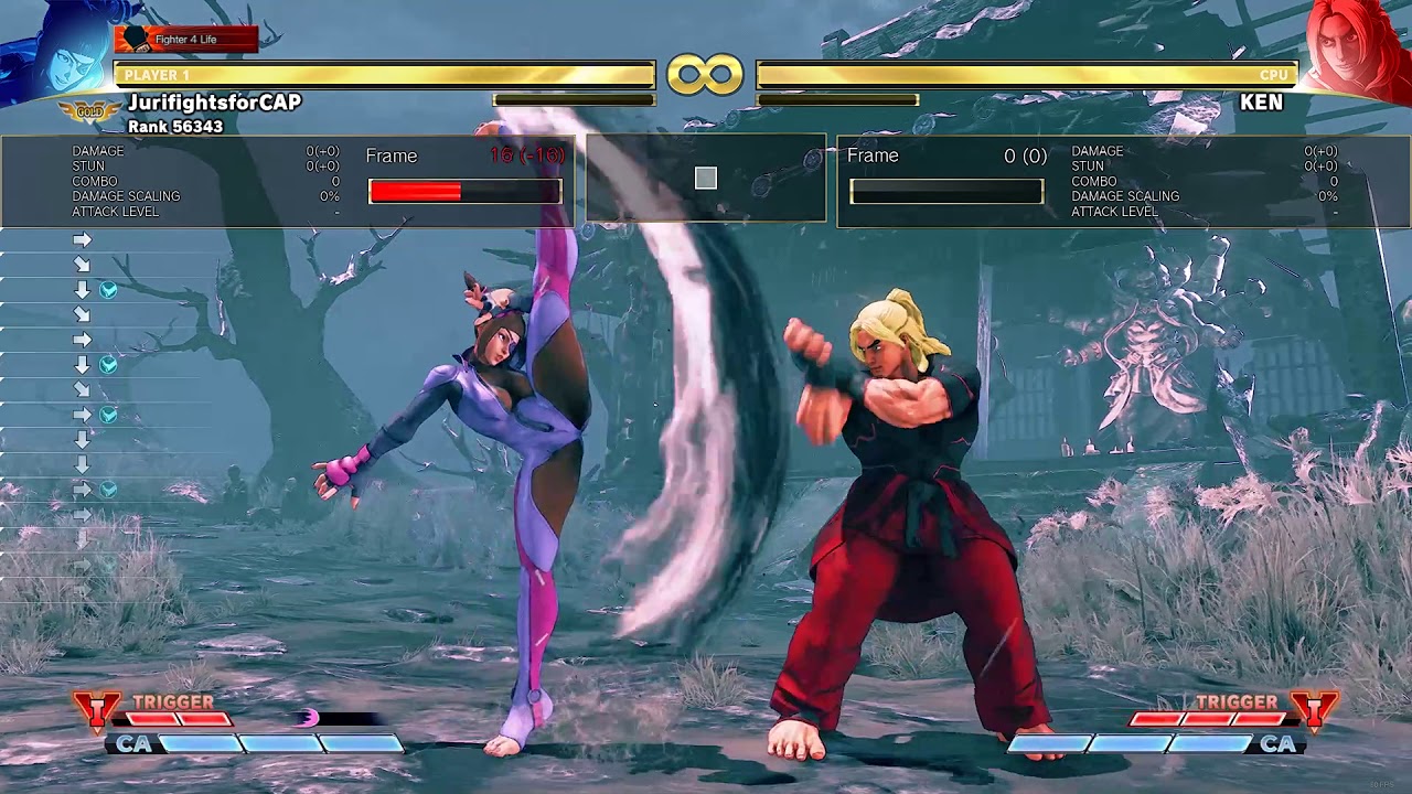 SFV JURI DAY 19 ON PS3 CONTROLLER YAY - YouTube