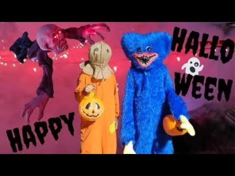 Trick or Treating with Huggy Wuggy and Sam Cisco and Pancho's World of ...