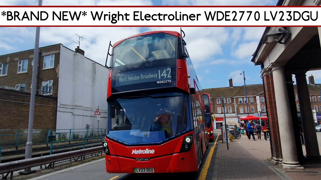 *BRAND NEW+TESTING* Wright Electroliner EV WDE2770 LV23DGU in Edgware ...