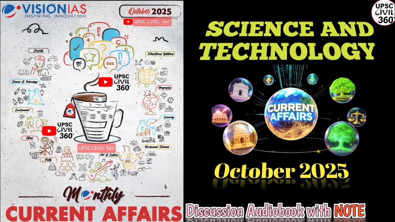 Science & Technology | Vision IAS October 2025 Monthly Current Affairs ...