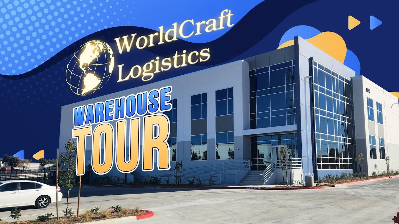 Worldcraft Logistics Warehouse tour #warehouseintheus - YouTube