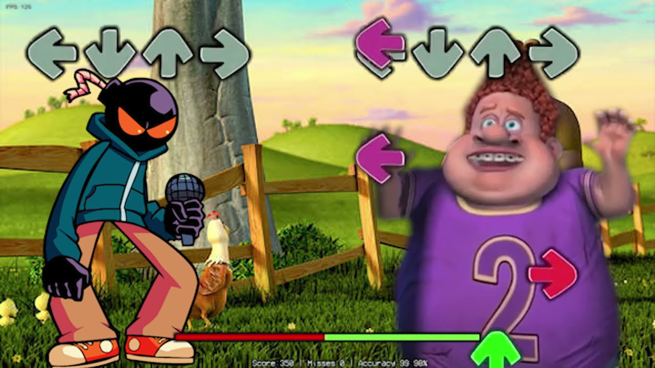 Friday night funkin but its Whitty and Fat Boy - YouTube