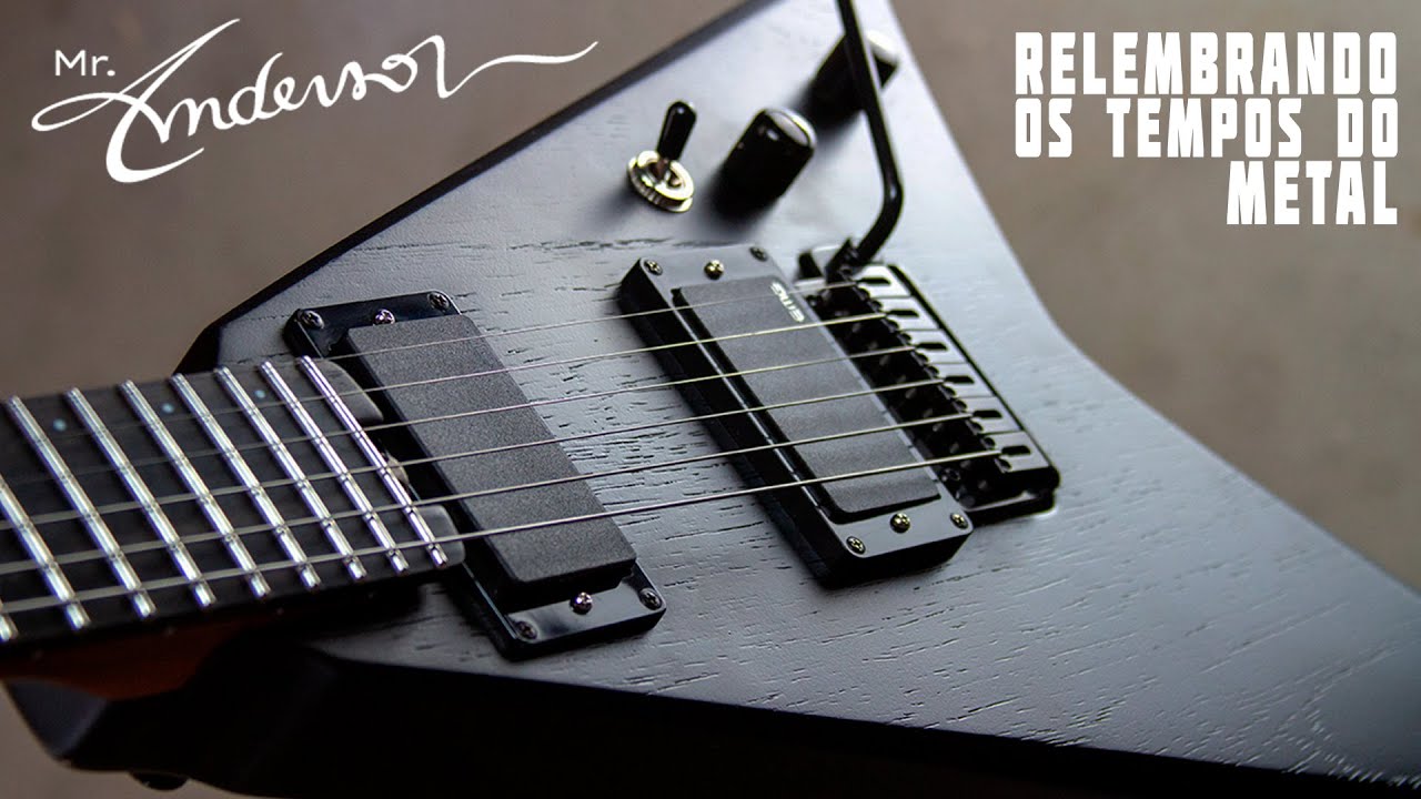 Relembrando os tempos de METAL com a Mr Anderson Flying V - YouTube