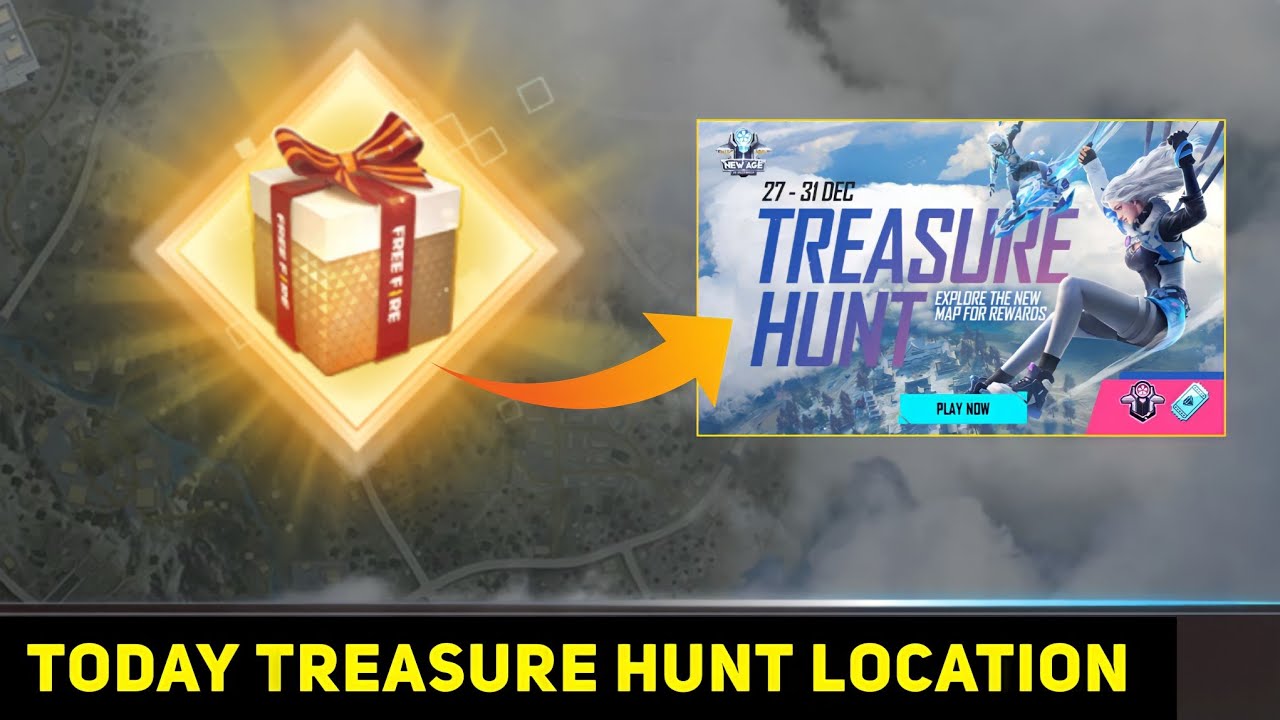 How To Complete Treasure Hunt Event Free Fire | Treasure Hunt Token ...