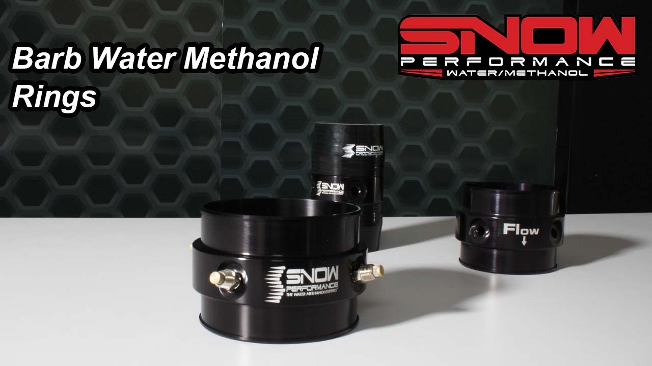 Snow Performance Barb Water/Methanol Rings - YouTube