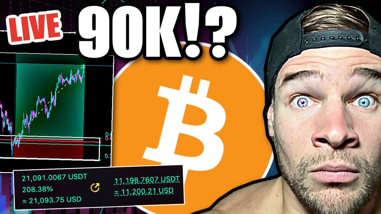 HISTORIC BITCOIN TRADE (90K NEXT?!?!) THIS IS MASSIVE FOR CRYPTO ...