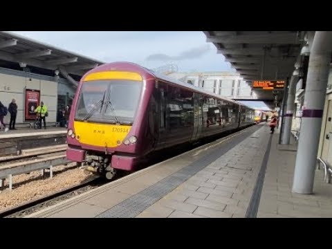 Class 170 | 170514 | East Midlands Railway | Derby | 11/04/23 - YouTube